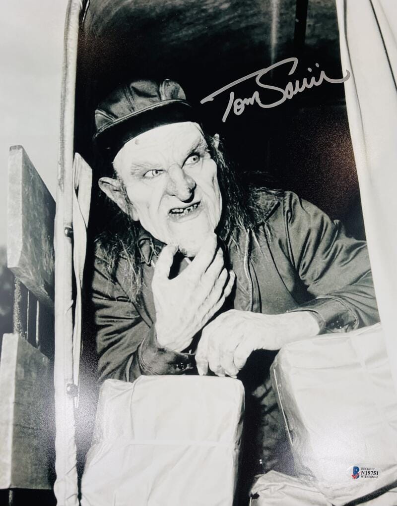 Tom Savini Signed 11X14 The Creep Photo Creepshow Horror Autograph Bas ...
