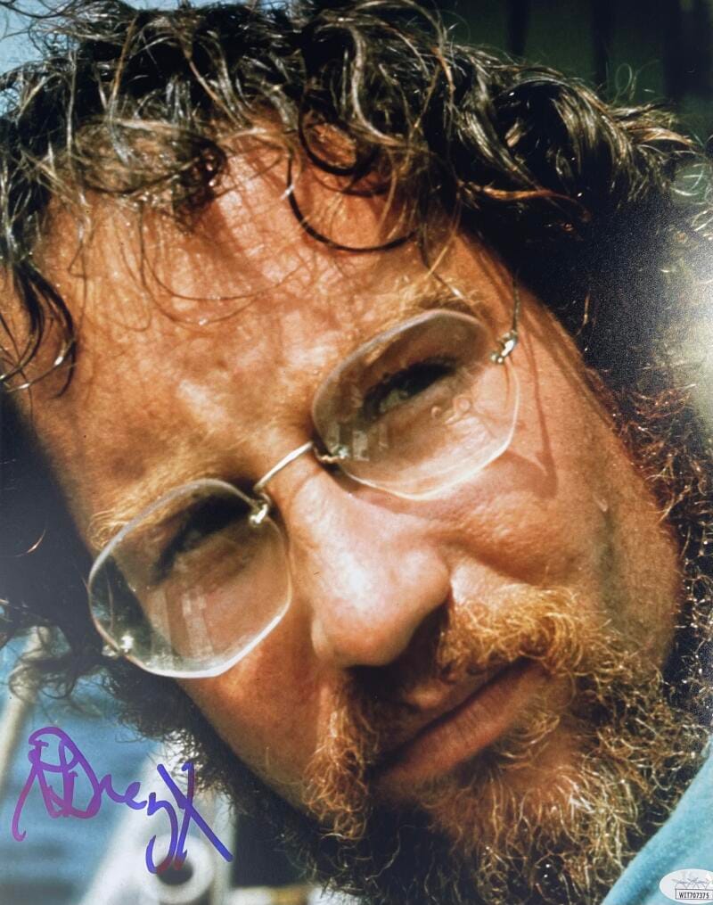 RICHARD DREYFUSS SIGNED JAWS 11X14 PHOTO HOPPER STEVEN SPIELBERG HORROR JSA 375 - Certified ...