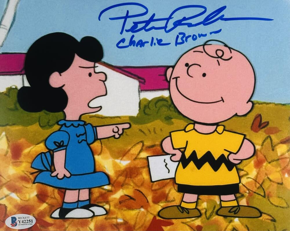 PETER ROBBINS SIGNED 8X10 PHOTO CHARLIE BROWN CHRISTMAS THANKSGIVING ...
