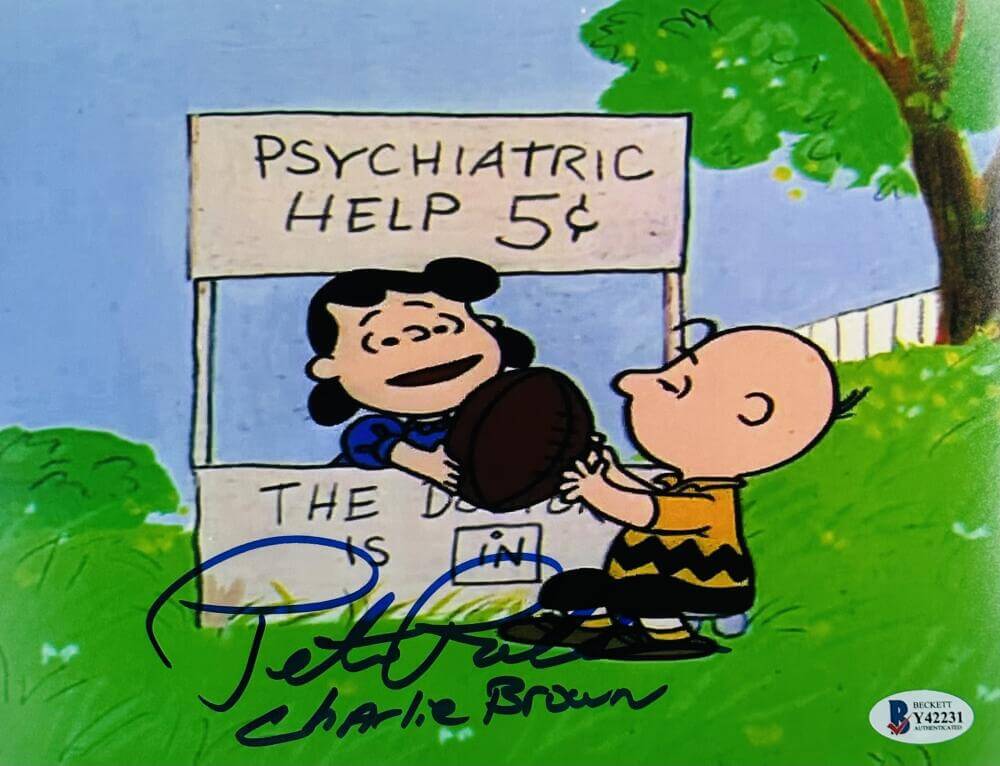 PETER ROBBINS SIGNED 8X10 PHOTO CHARLIE BROWN CHRISTMAS THANKSGIVING ...