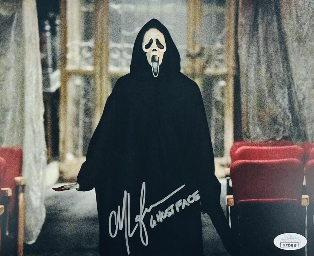 MAX LAFERRIERE SIGNED 8X10 PHOTO SCREAM VI 6 GHOSTFACE HORROR AUTOGRAPH ...