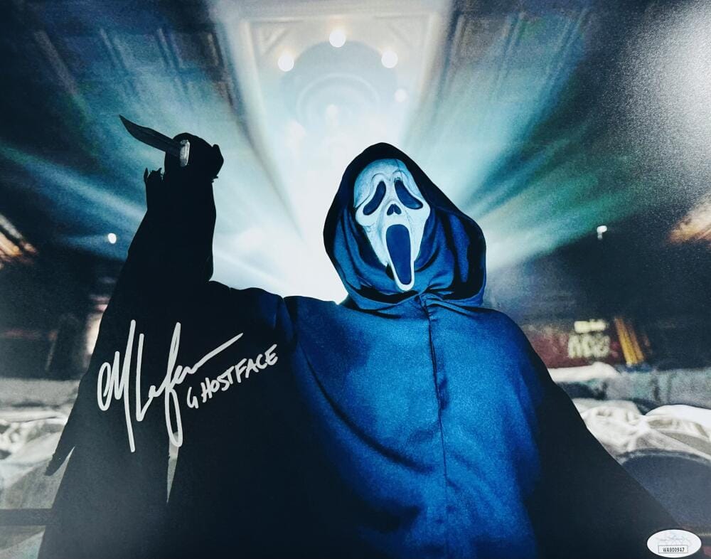 MAX LAFERRIERE SIGNED 11x14 PHOTO SCREAM VI 6 GHOSTFACE HORROR ...