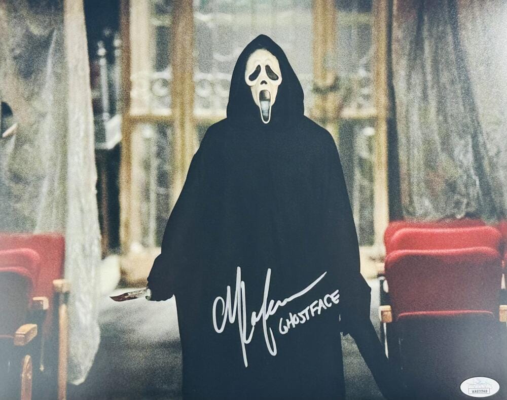 MAX LAFERRIERE SIGNED 11x14 PHOTO SCREAM VI 6 GHOSTFACE HORROR ...