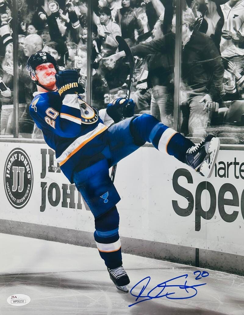 Alex Alexander Steen Signed St Louis Blue 11X14 Photo Autograph Jsa ...