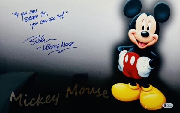 Mickey Mouse - Certified Signatures