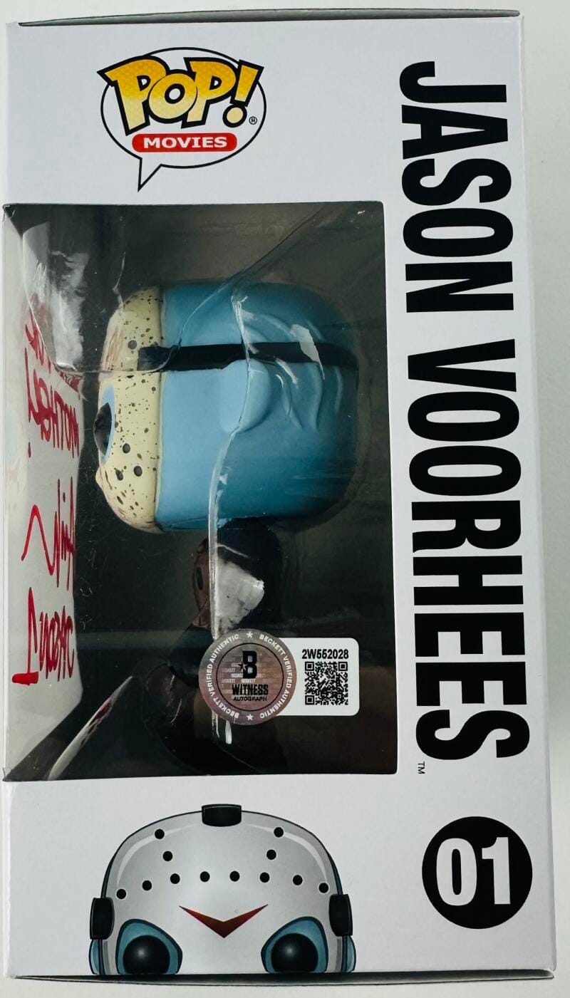 Ari Lehman Signed Jason Voorhees Funko 01 Friday The 13Th Autograph Bas ...