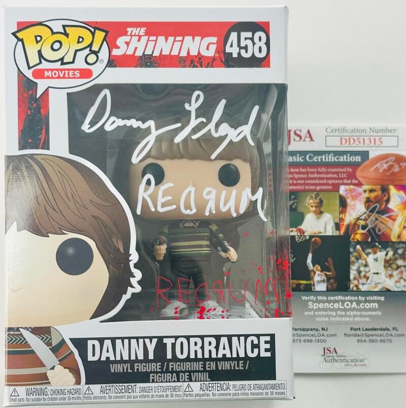 DANNY LLOYD SIGNED TORRANCE FUNKO 458 THE SHINING AUTOGRAPH AUTOGRAPHED ...