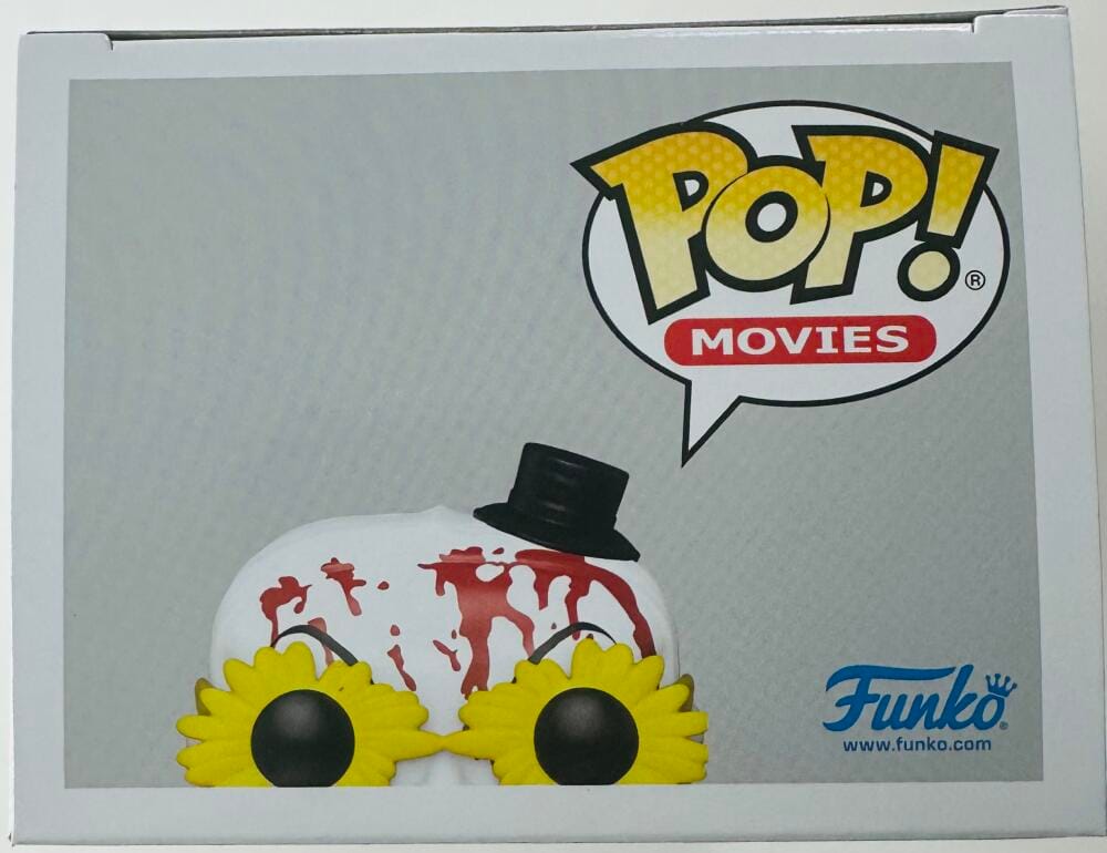 DAVID HOWARD THORNTON SIGNED ART THE CLOWN CHASE FUNKO 1593 TERRIFIER ...