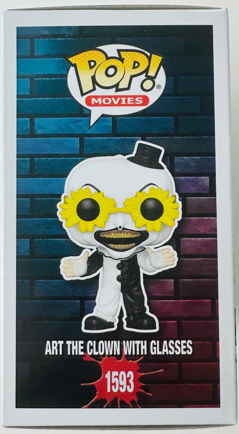 DAVID HOWARD THORNTON SIGNED ART THE CLOWN FUNKO 1593 TERRIFIER ...