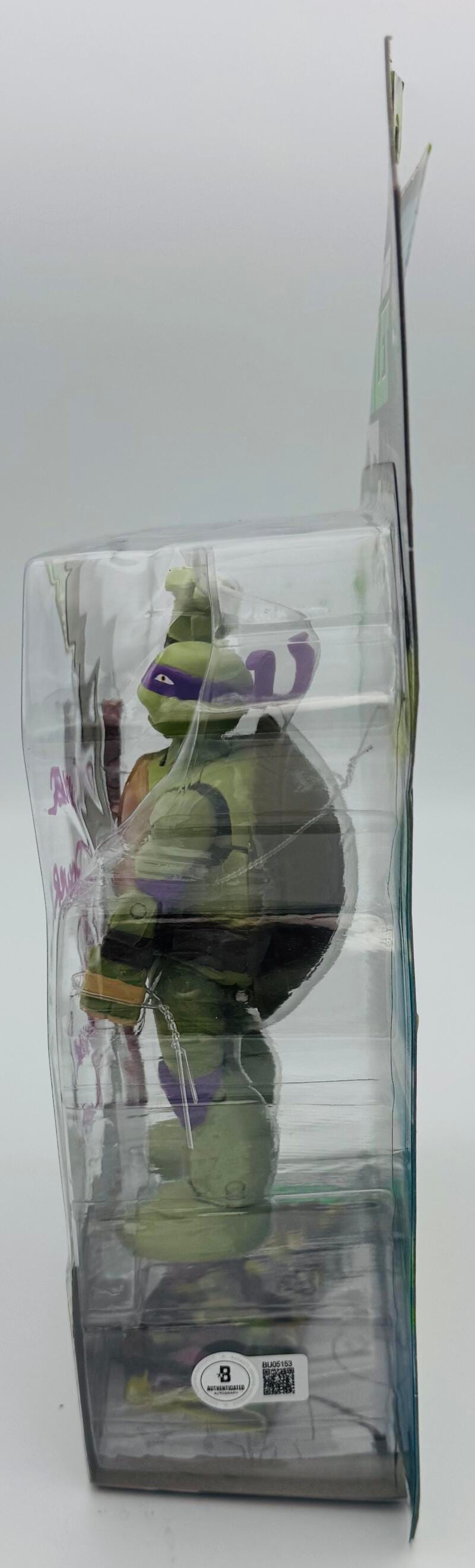 LEIF TILDEN SIGNED DONATELLO TEENAGE MUTANT NINJA TURTLES AUTOGRAPH BAS ...