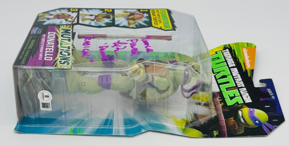 Leif Tilden Signed Donatello Teenage Mutant Ninja Turtles Autograph Bas ...