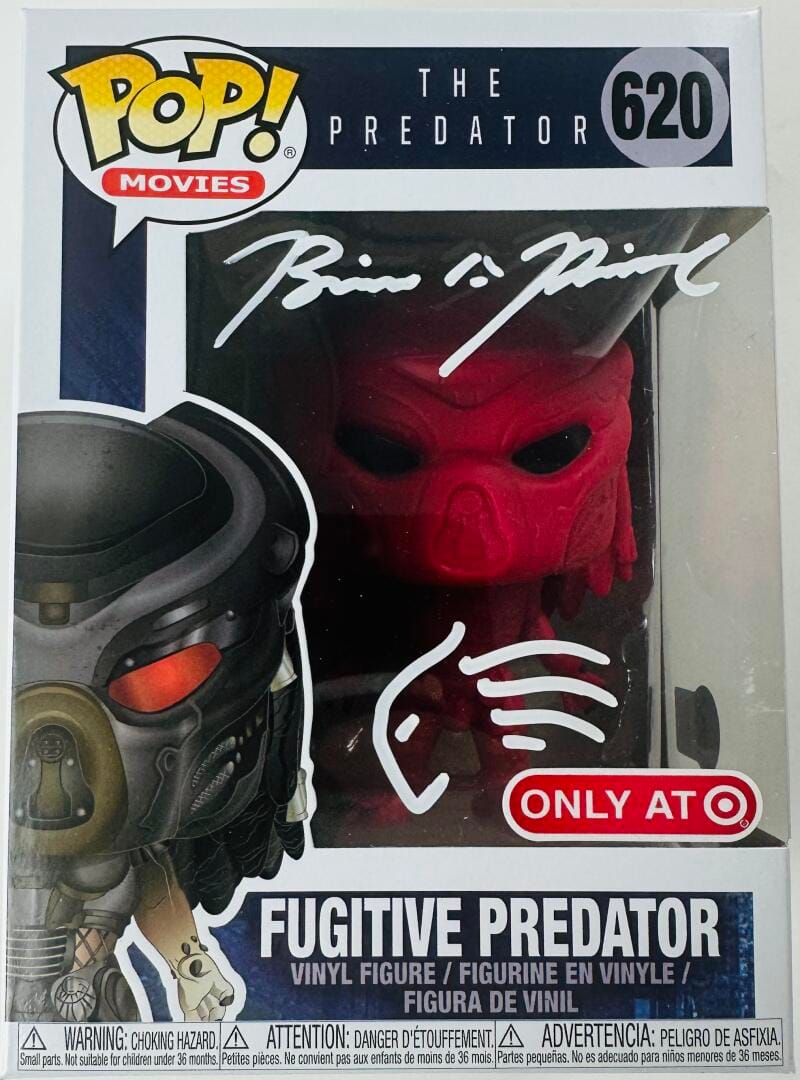 Brian Prince Signed Fugitive Predator Target Exclusive Funko Autograph ...