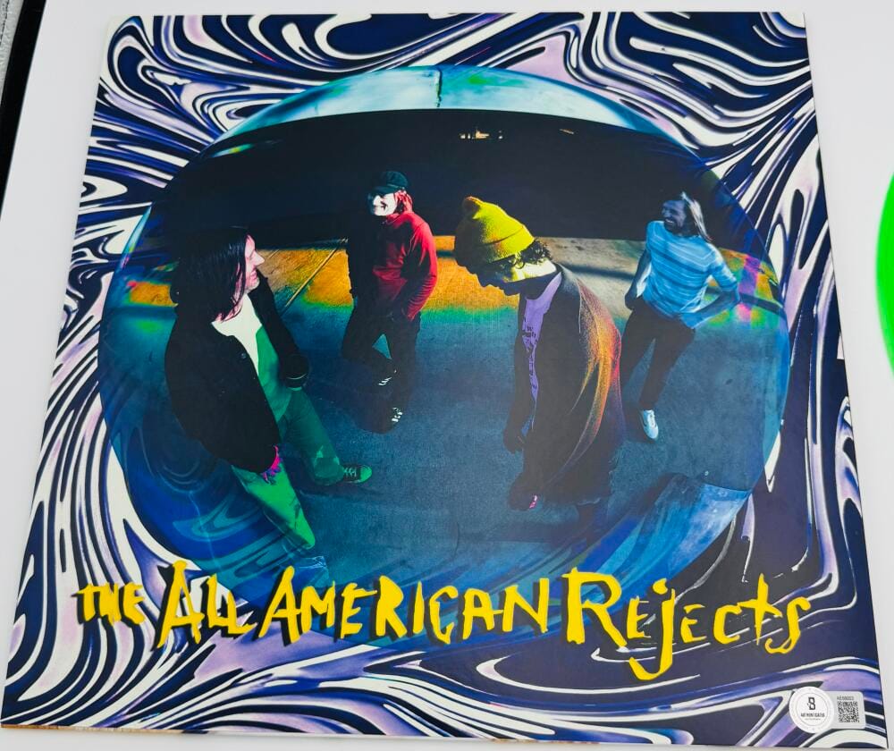 All American Rejects Signed 2025 L/E Sandbox Vinyl Record Tyson Ritter ...