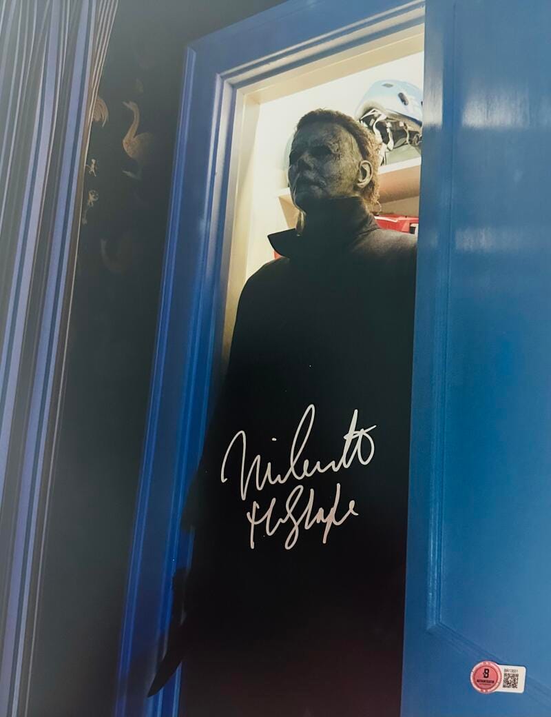 Nick Castle Signed Michael Myers 11X14 Photo Halloween Horror Autograph ...