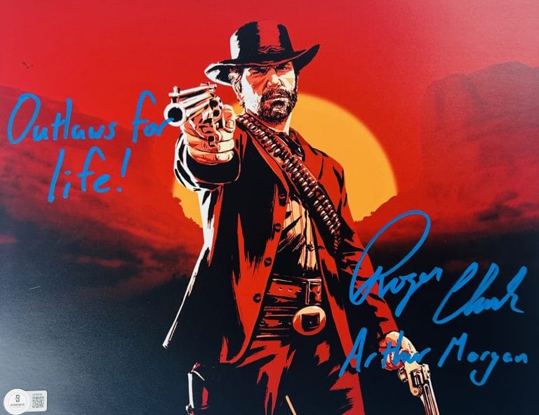 Roger Clark signed 11x14 photo Red Dead Redemption Arthur Morgan ...