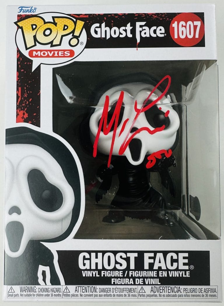 Matthew Lillard signed Ghostface Funko 1607 Scream Stu Macher autograph ...