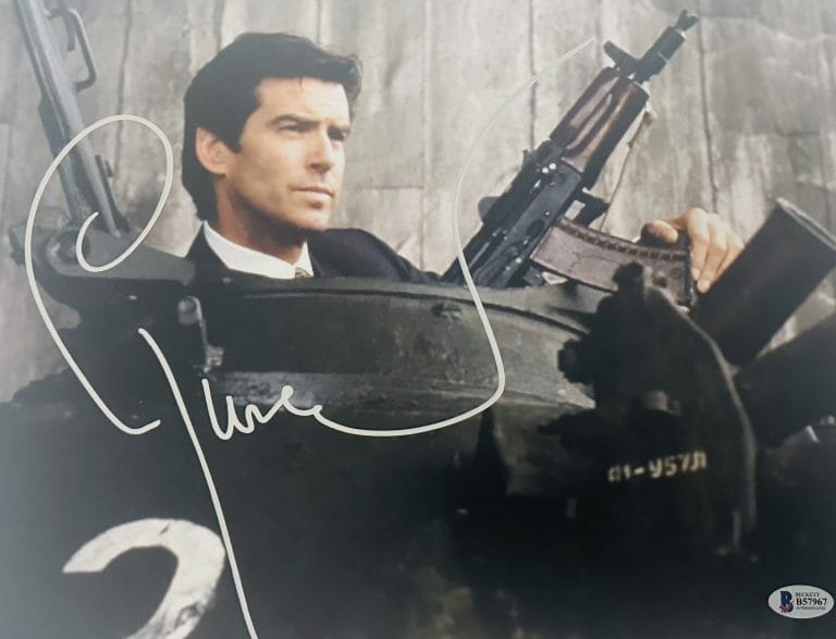 Pierce Brosnan signed 11x14 photo James Bond 007 autograph Bas 967 ...